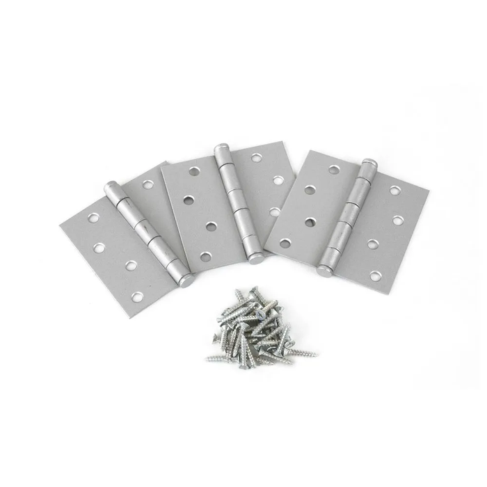 Bisagra aluminizada 4"x4" Glami | Venta por caja Perú — Carpintec