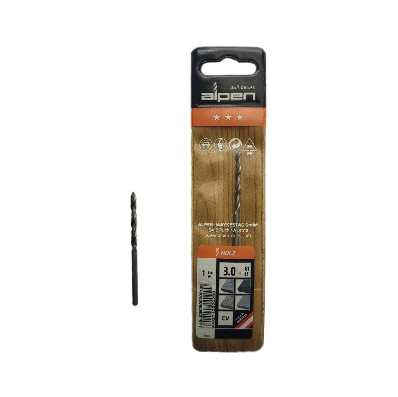 Broca para Madera Alpen: Calidad Garantizada al Mejor Precio — Carpintec