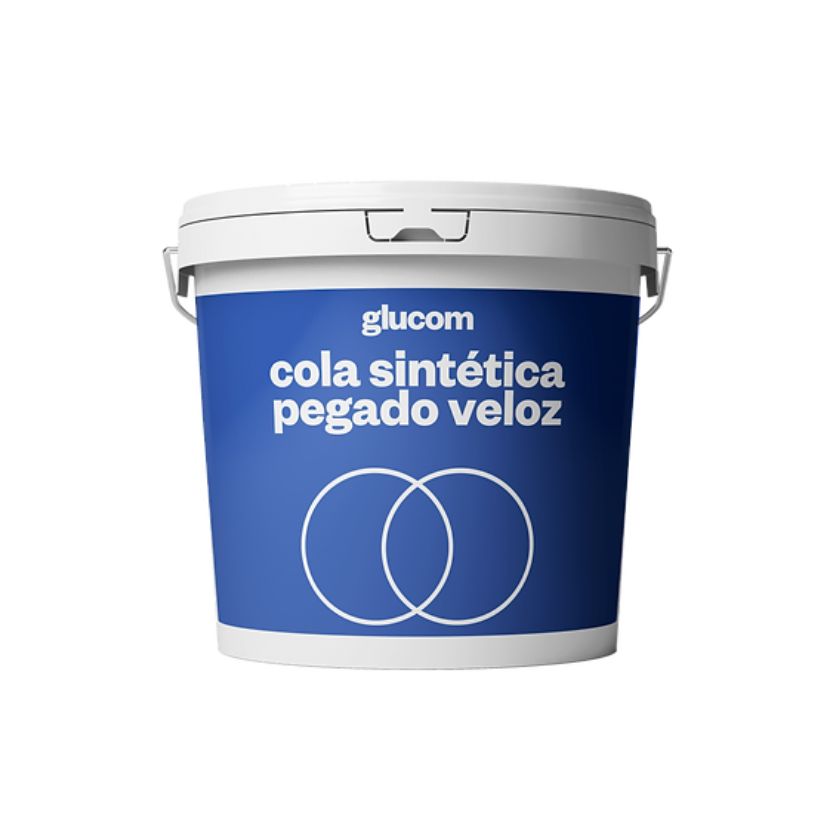 Cola Sintética PV 5 gln Glucom | Adhesivo Resistente y Duradero — Carpintec