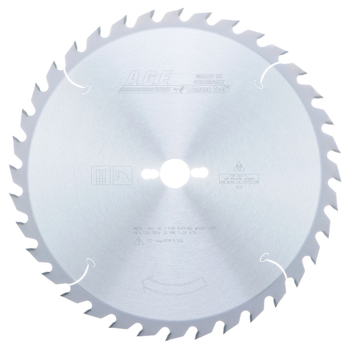 Disco de Corte para Madera Age Amana: Alta Resistencia y Precisión ...