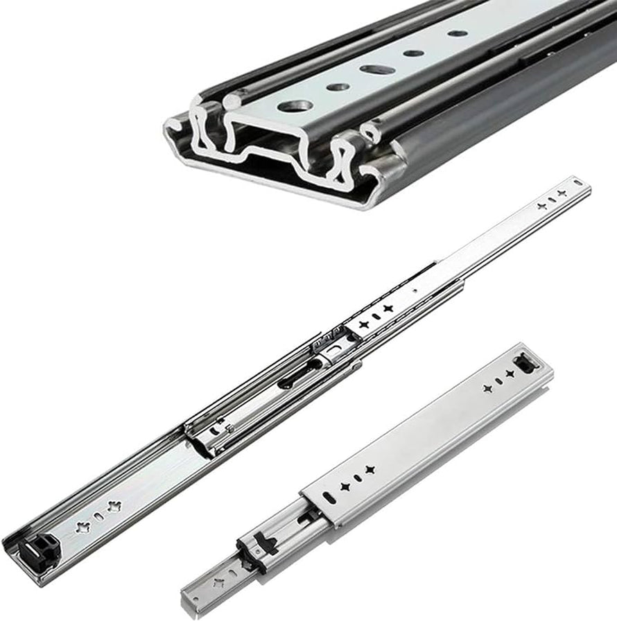 Riel para cajones pesados 18" de uso industrial — Carpintec